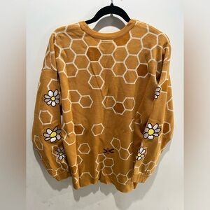 Sanrio | Sweaters | Sanrio Pompompurin And Friends Honeycomb Cardigan ...